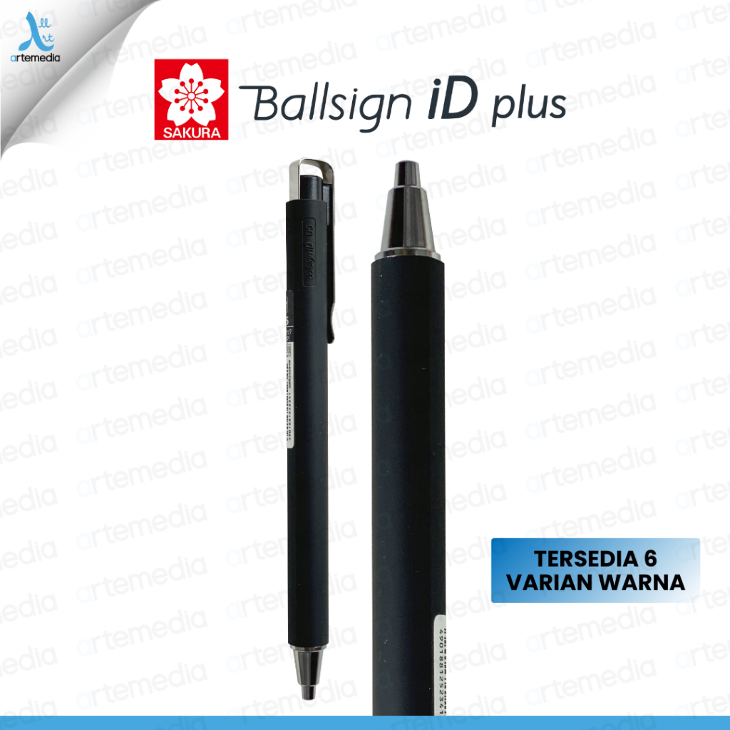 Jual Sakura Ballsign ID Plus Gel Pen Retractable Ballpoint Pulpen Tinta Jel | Shopee Indonesia