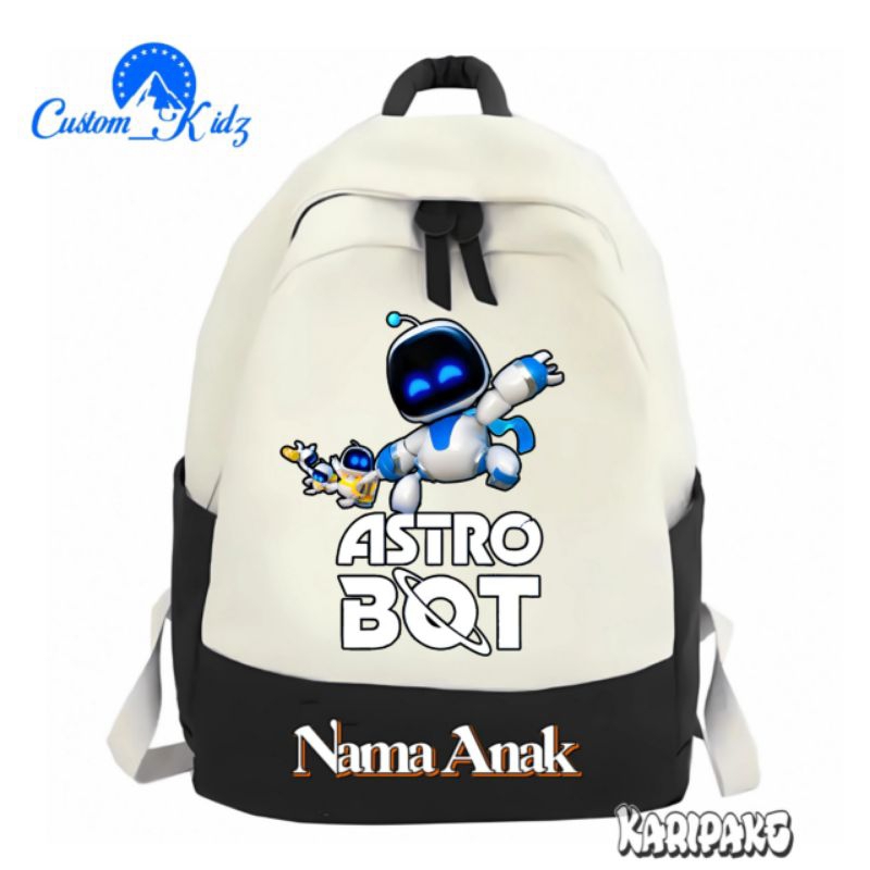 Jual (FREE NAMA) TAS SEKOLAH ASTRO BOT | Shopee Indonesia