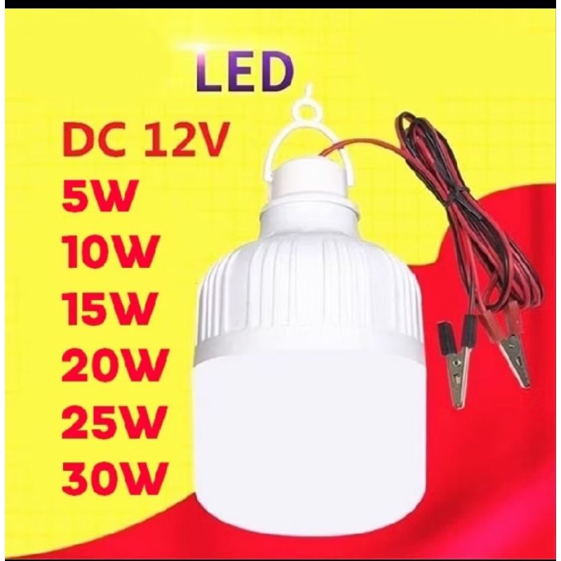 Jual Lampu LED DC jepit aki 12 volt | Shopee Indonesia
