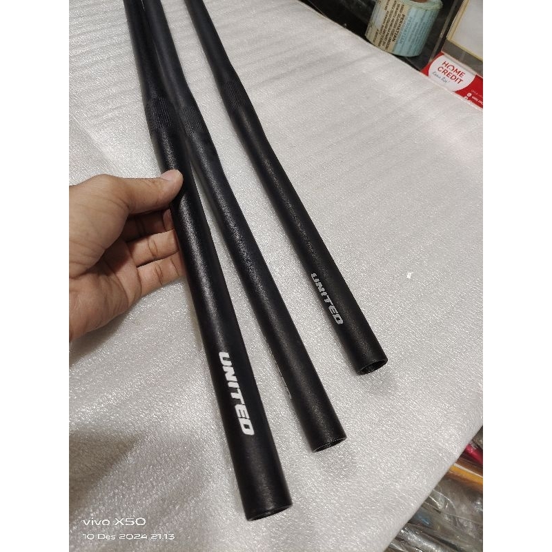 Jual handlebar atau stang model flat bar ukuran standar 25.4 bahan Aloy ...