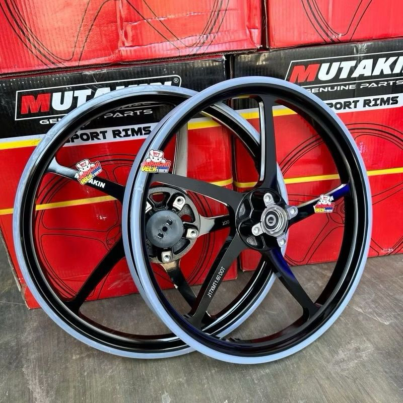 Jual Velg mutakin 525 jupiter & mx king warna hitam, purple, biru ...