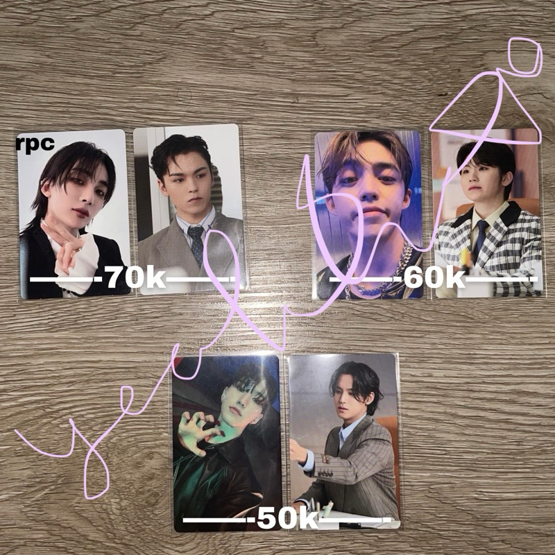 Jual wts seventeen svt pc photocard jeonghan kit this man rpc scoups ...