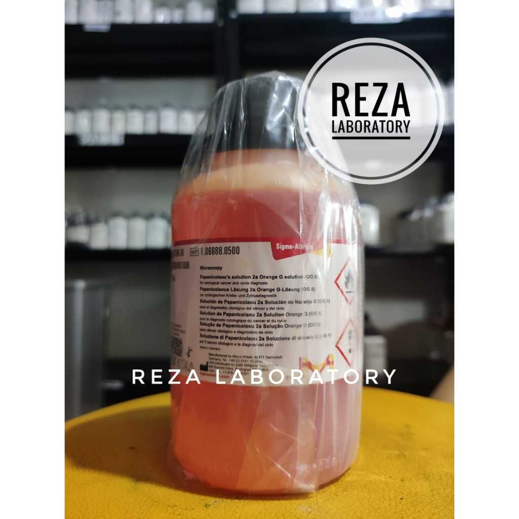 Jual Papanicolauo's Solution 2a Orange G solution (OG 6) MERCK 106888 500mL | Shopee Indonesia
