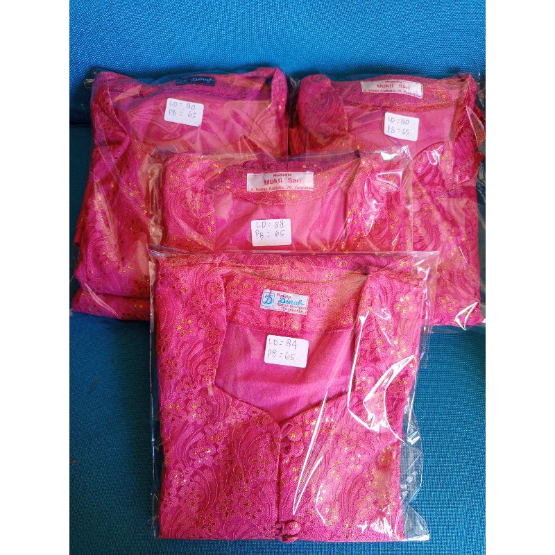 Jual baju kebaya brokat dengan kain furing second | Shopee Indonesia