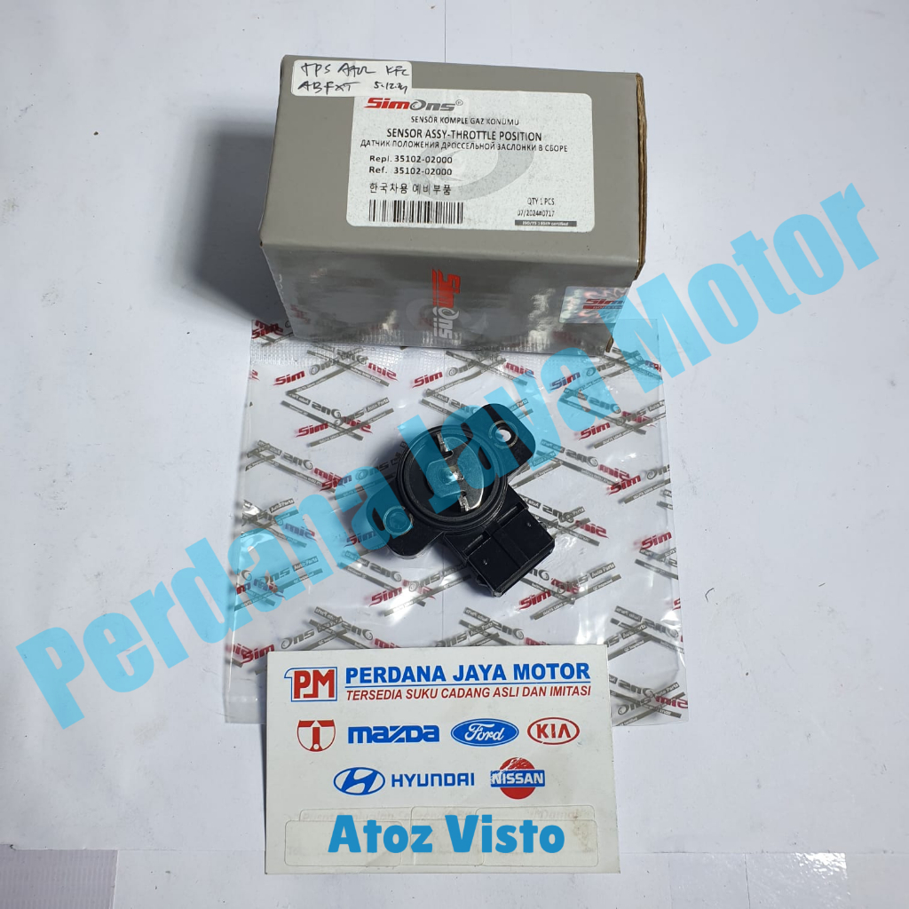 Jual Sensor Throttle Position TPS Hyundai Atoz KIA Visto Picanto Lama ...