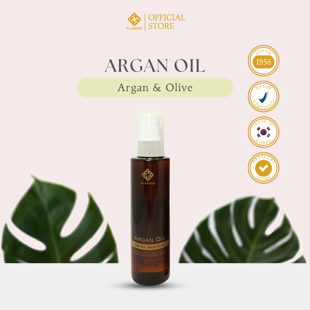 Jual Elabore Argan Oil - Treatment / Rambut Kering / Kusut / Perawatan ...