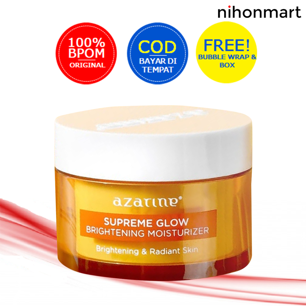 Jual Azarine Supreme Glow Brightening Moisturizer 30g | Shopee Indonesia