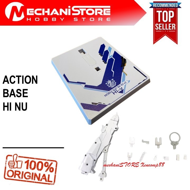 Jual Action Base Hi Nu RX-93-V2 - Stand Base MG HG RG (Metalbuild Ver ...