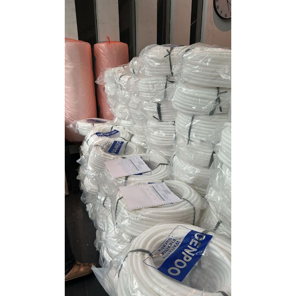 Jual FLEXIBLE DRAIN 1 ROLL | SELANG DRAIN PEMBUANGAN AIR AC 50 METER ...