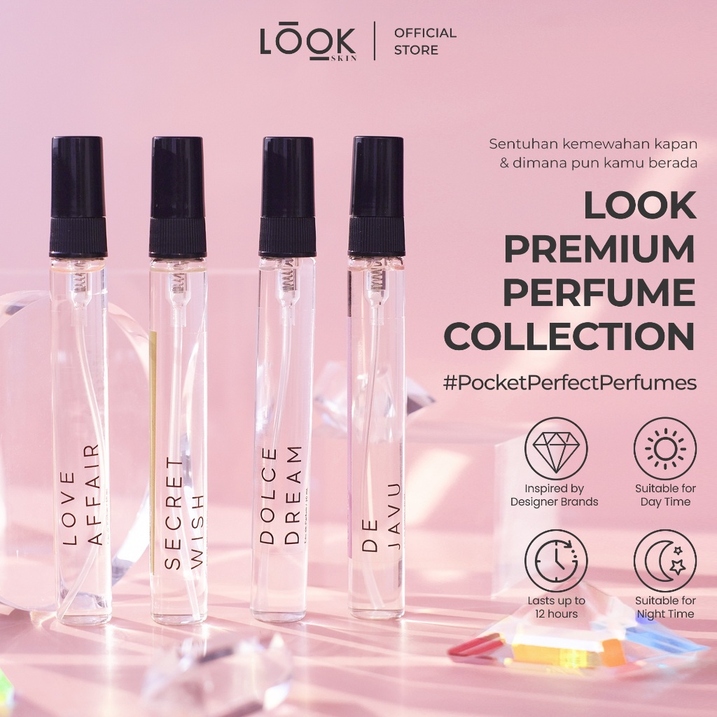 Jual Parfum Tahan Lama Pemikat Pria Wanita - ALEXA X LOOK 10ml | Shopee ...