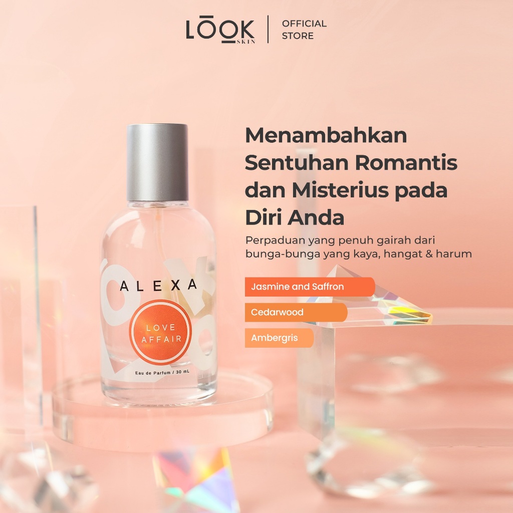 Jual Parfum Tahan Lama Pemikat Pria Wanita - ALEXA X LOOK (Love Affair ...