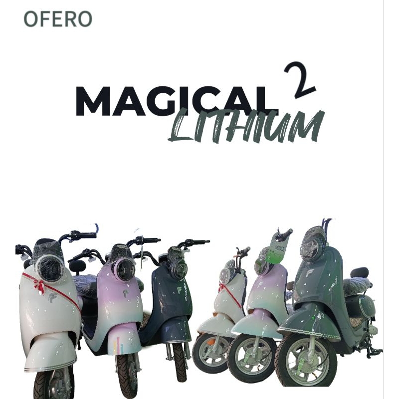 Jual E-BIKE SEPEDA LISTRIK OFERO TIPE MAGICAL 2 LITHIUM || Speed up to ...
