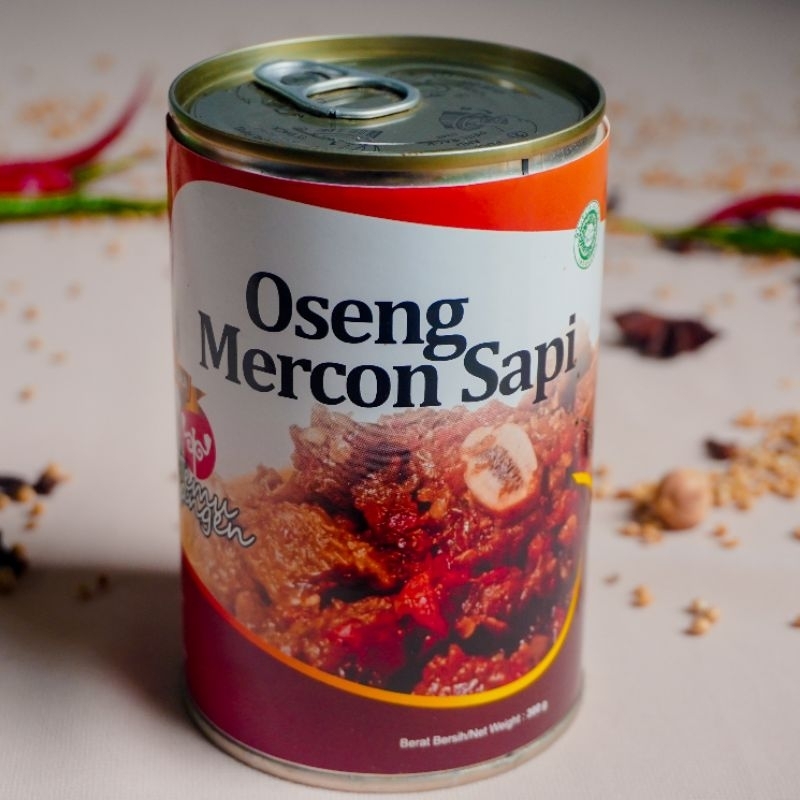 Jual Oseng Mercon Daging Sapi Temu Kangen Makanan Kaleng Ez Food Jogja ...