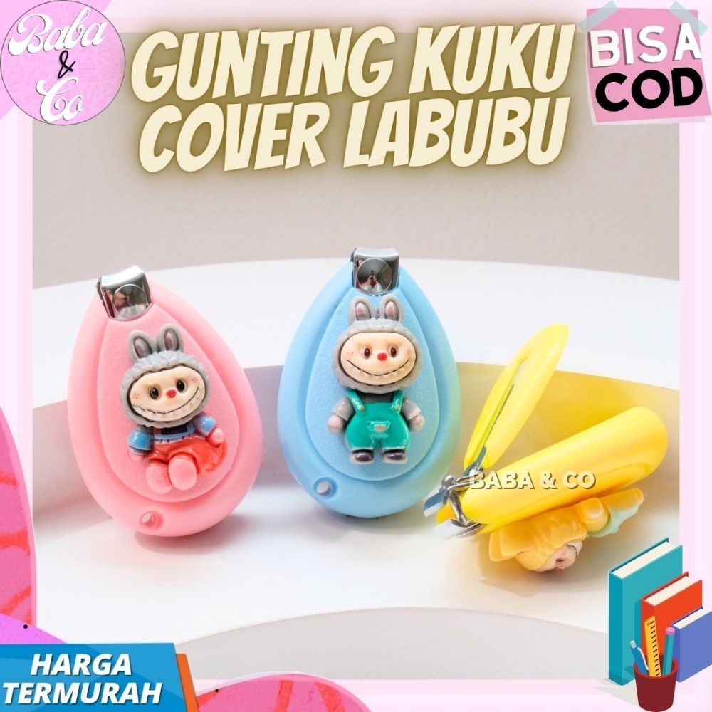 Jual GUNTING KUKU LABUBU TIMBUL GUNTING KUKU COVER RESIN LABUBU TIMBUL 3D LUCU UNIK GUNTING KUKU ...
