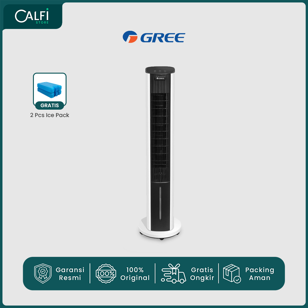 Jual GREE - Tower Air Cooler Anion Generator Aromaterapi - Kapasitas 6L ...