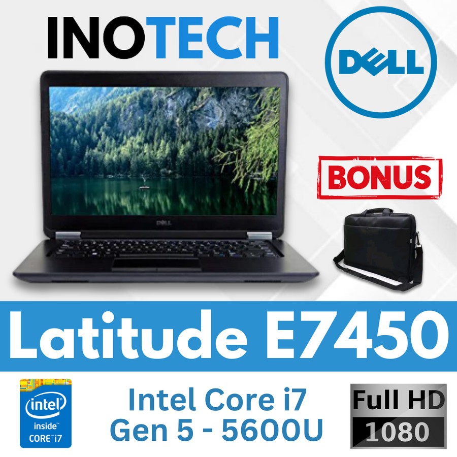 Jual Dell Latitude E7450 Core i5 / i7 Gen 5th Laptop Second 14 inch | Shopee Indonesia