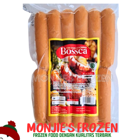 Jual BOSSCA Sosis Bakar Isi 11+1 600gr - Sosbak | Shopee Indonesia