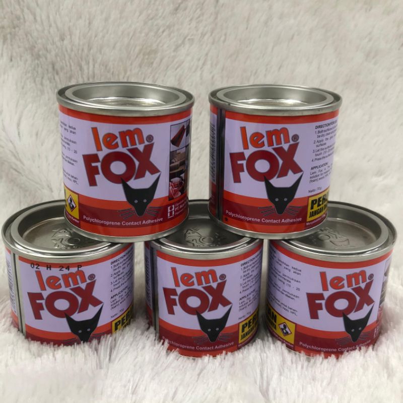 Jual Lem Fox Kuning Lem Fox Kayu Lem Kertas ukuran 70gr | Shopee Indonesia