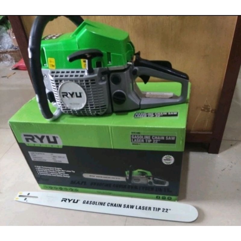Jual chain Saw Ryu RGS22 -1 laser / chainsaw ryu /mesin gergaji kayu ...