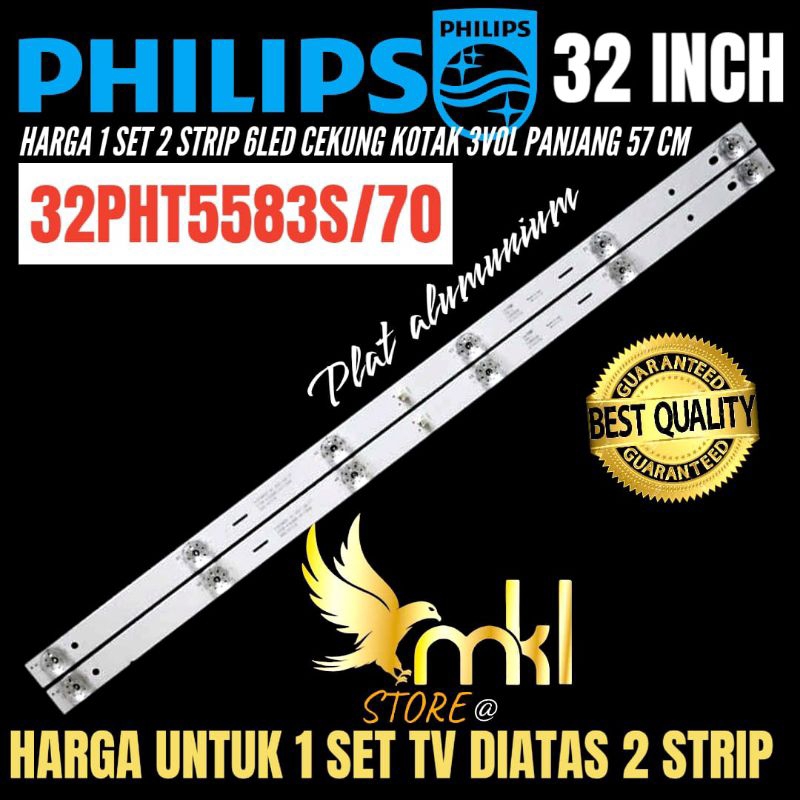 Jual BACKLIGHT TV LED PHILLIPS 32 INCH 32PHT5583S/70 BACKLIGHT TV PHILLIPS 32 INCH | Shopee ...