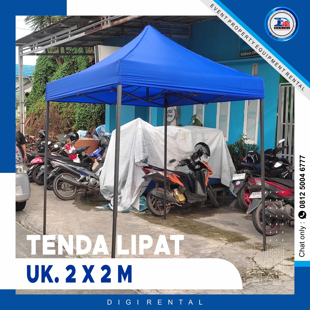 Jual Tenda Lipat 2x2 m Atap + Rangka | Shopee Indonesia