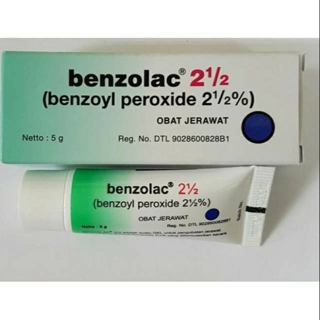 Jual Benzolac 2.5% Gel 5 g | Shopee Indonesia