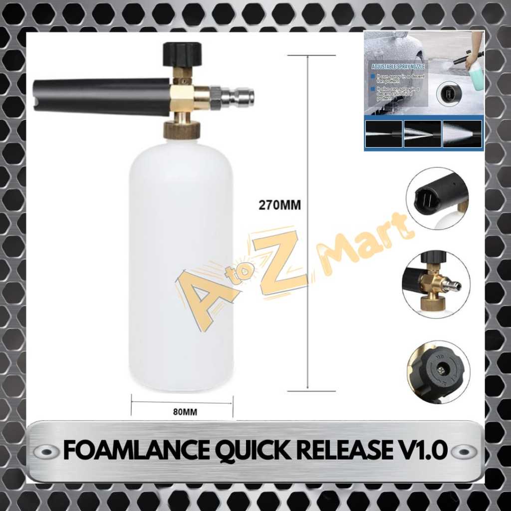 Jual ALAT TABUNG BOTOL SEMPROTAN SEMPROT SABUN BUAT SALJU HIGH PRESSURE ...