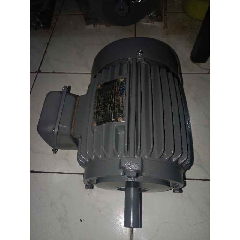 Jual 2HP RPM 1400 TECO ORIGINAL DINAMO MOTOR PENGGERAK LISTRIK AC 3PHASE 220V - 380V | Shopee ...