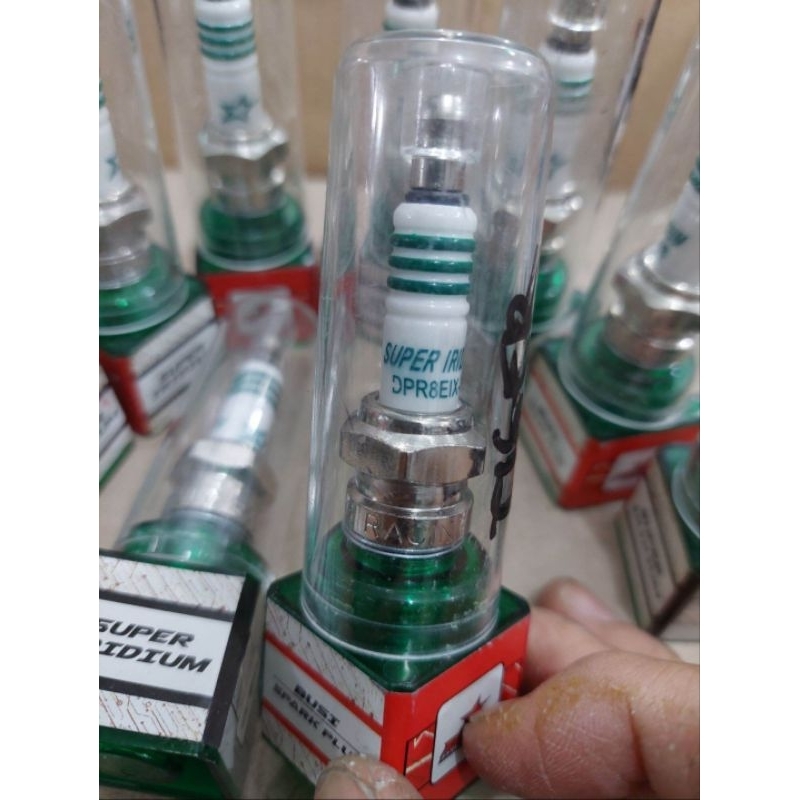 Jual BUSI IRIDIUM TIGER MEGA PRO LAMA SCORPIO THUNDER 125 BRT RACING | Shopee Indonesia