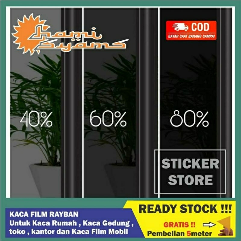 Jual Stiker Kaca Jendela Kaca Film Jendela Rumah Mobil Anti Panas ...