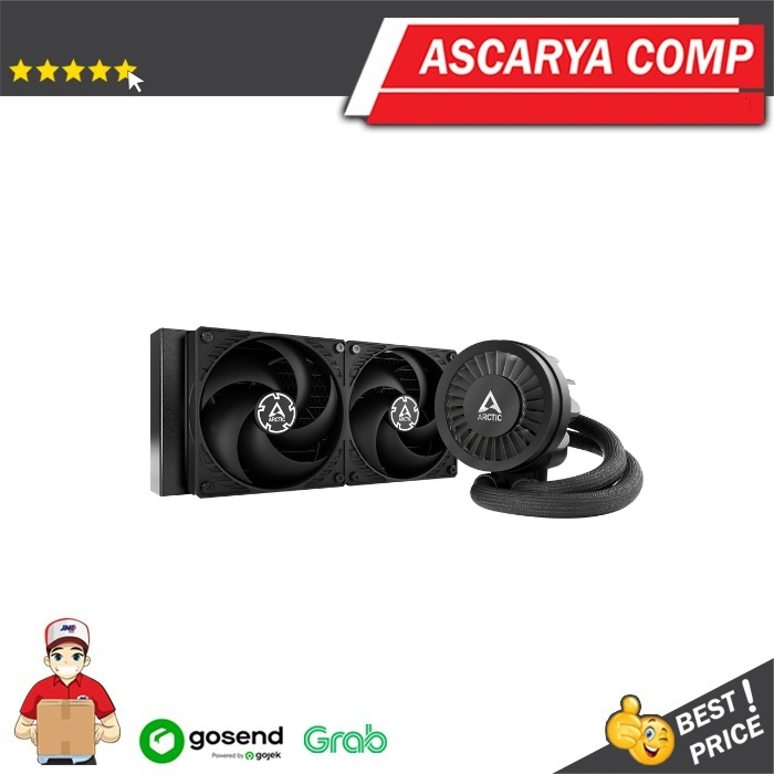 Jual ARCTIC LIQUID FREEZER III 280 BLACK - AIO CPU Water Cooler - 280mm ...