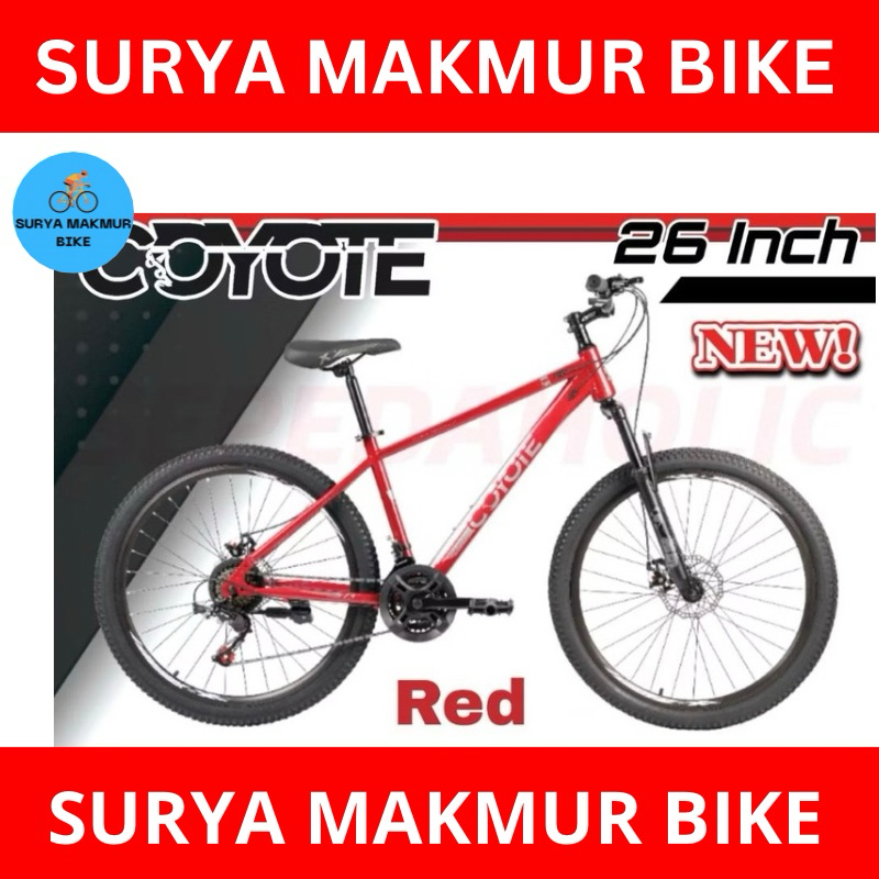 Jual Sepeda gunung 26 Element COYOTE new garansi resmi | Shopee Indonesia