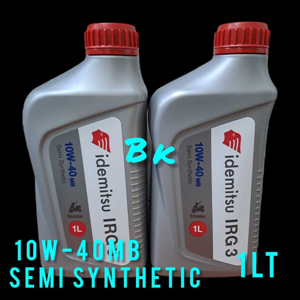 Jual Oli Mesin Idemitsu 4T 10w-40 Sl/Mb Semi Synthetic 1 Liter Irg3(Oli Mesin Motor) | Shopee ...