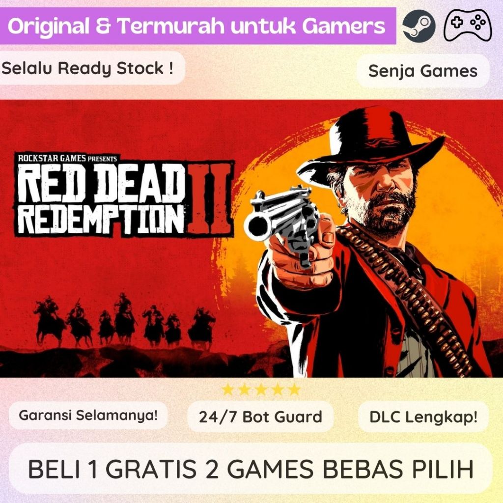 Jual RED DEAD REDEMPTION II ULTIMATE EDITION PC ORIGINAL GAME | Shopee ...