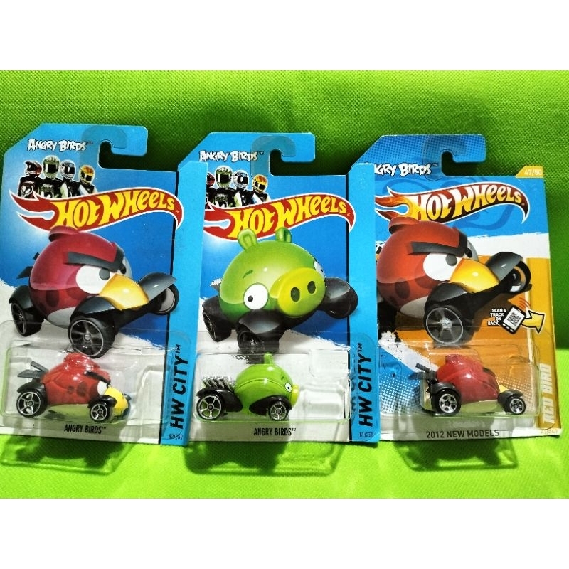 Jual Hot Wheels - ANGRY BIRDS 3IN1 | Shopee Indonesia
