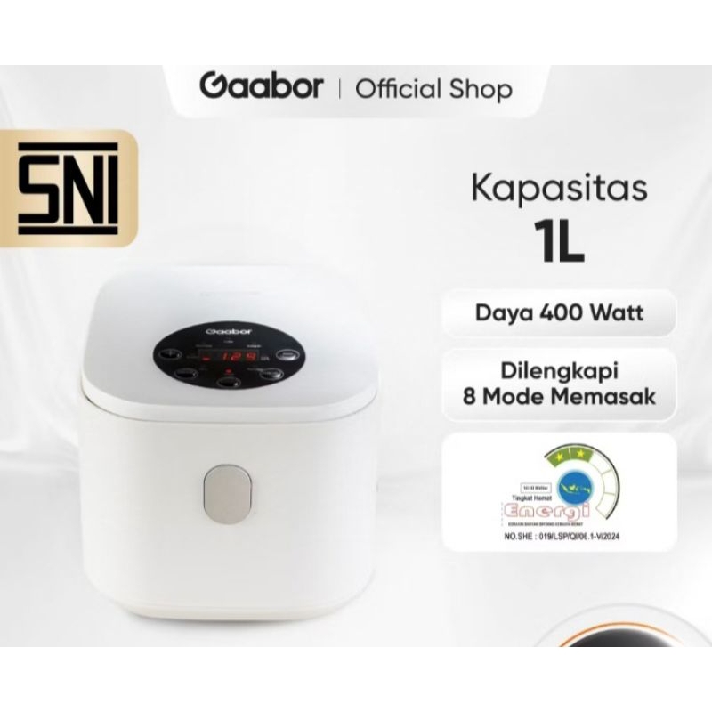 Jual GAABOR RICE COOKER DIGITAL 1L | Shopee Indonesia