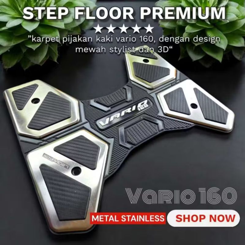 Jual Karpet Vario 160 Pijakan Alas Kaki New VARIO 160 2022 Karet Premium | Shopee Indonesia