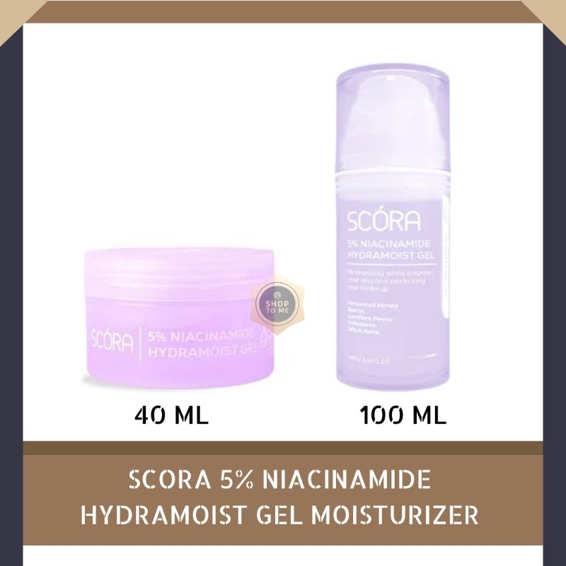 Jual Scora 5% Niacinamide Hydramoist Gel 40ml / 100ml Pelembab Melembabkan Wajah Skin Barrier ...