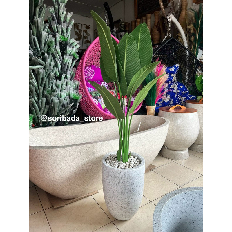 Jual Pohon Pisang Premium Artifisial | Bunga Pisang Super Premium Mirip ...