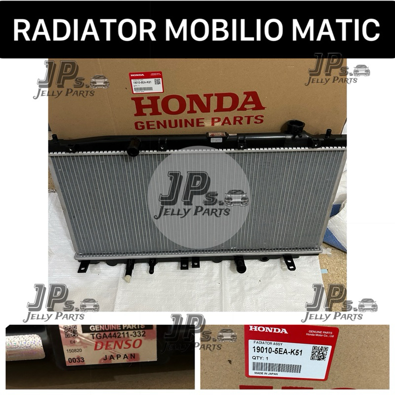 Jual RADIATOR ASSY HONDA MOBILIO MATIC ASLI ORIGINAL DENSO JAPAN ...