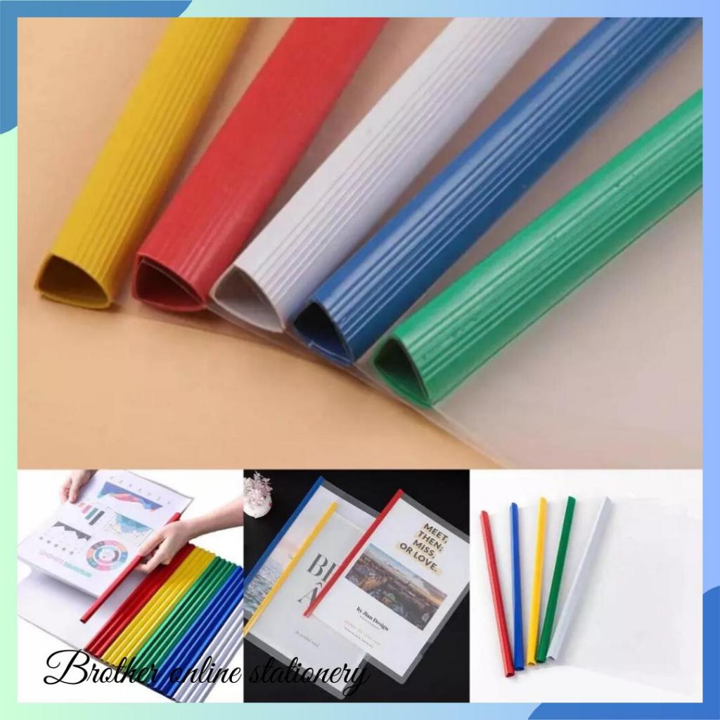 Jual BOS Paper Slide Binder CARPENTER A4 6mm/Tulang Jilid Kertas ...