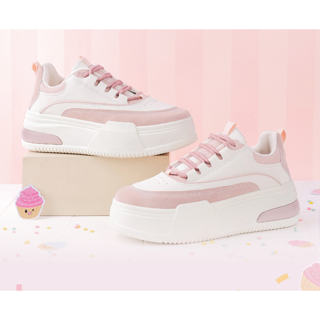 Jual Jeno Sepatu Sneakers Wanita Shoes Choco 438 | Shopee Indonesia