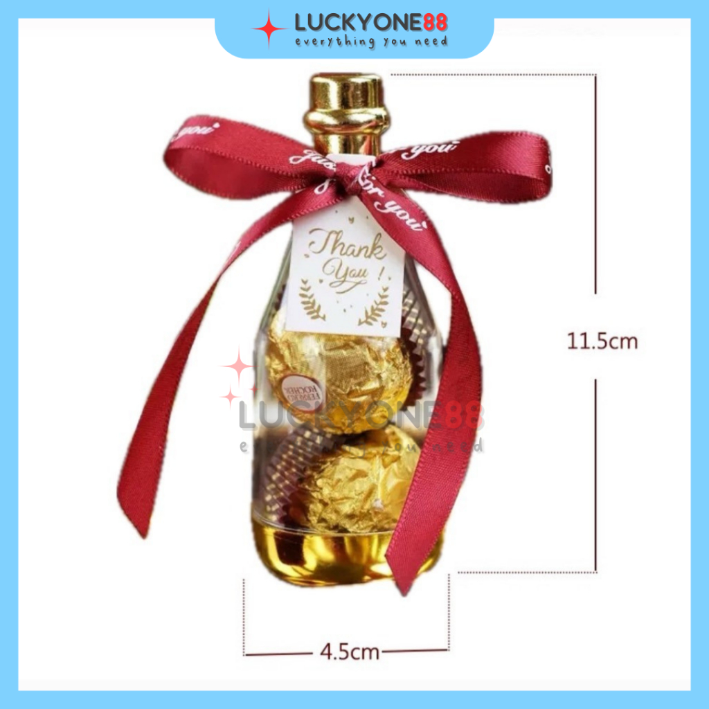 Jual [INSTANT] Hampers Lucu dan Unik Botol Mini Chocolate Gift Bottle ...