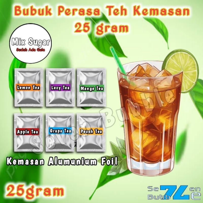 Jual Bubuk Perasa Aneka Rasa Buah 25gr Serbuk Perasa Teh Kemasan 25 ...