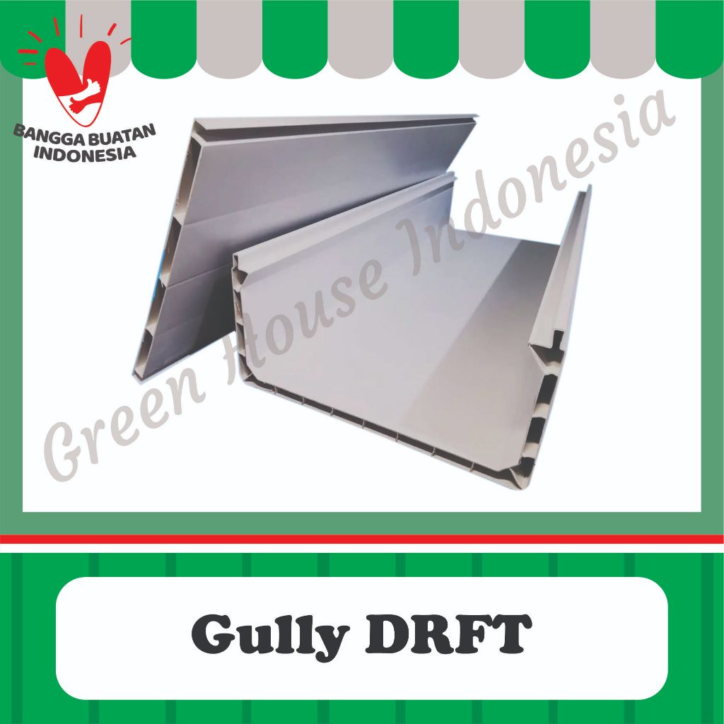 Jual Gully Hidroponik DRFT ( Dynamic Root Floating Technique) - Green ...