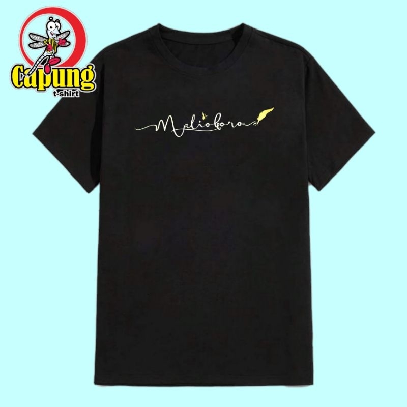 Jual KAOS JOGJA MALIOBORO SABLON ASLI MEREK CAPUNG T-SHIRT KAOS JOGJA ...
