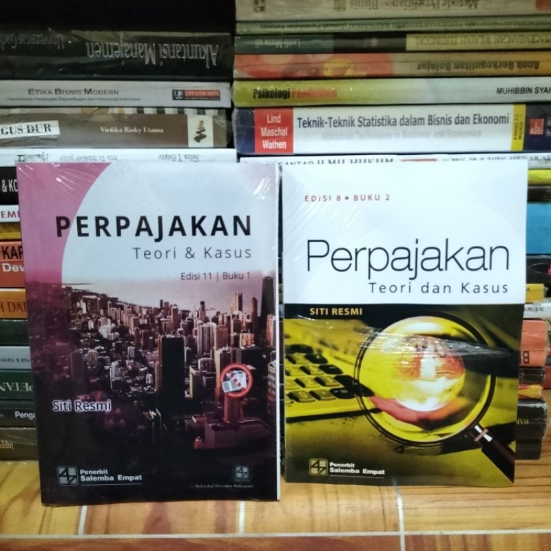 Jual buku paket perpajakan teori dan kasus.1&2.oleh Siti resmi | Shopee Indonesia
