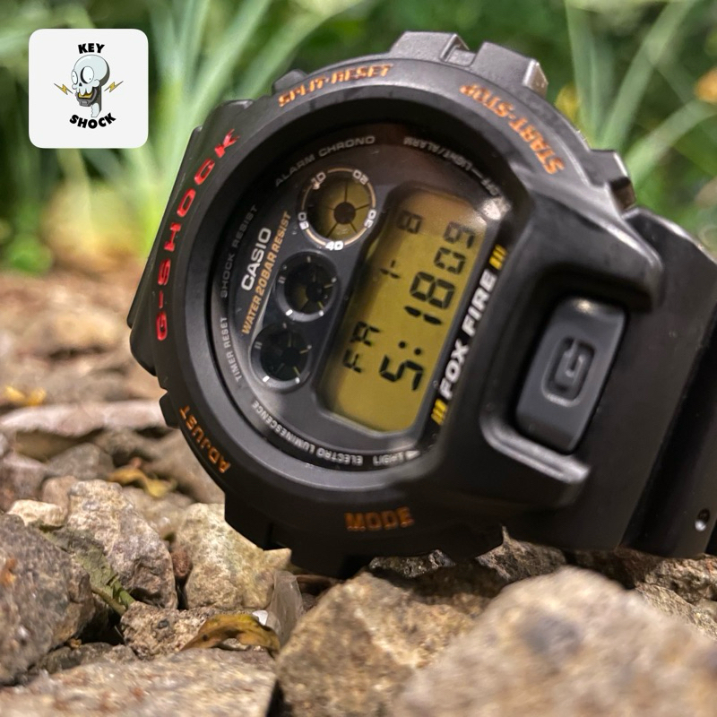 Jual CASIO G-SHOCK DW 6900 FOX FIRE 1st RELEASE [ORIGINAL] | Shopee ...