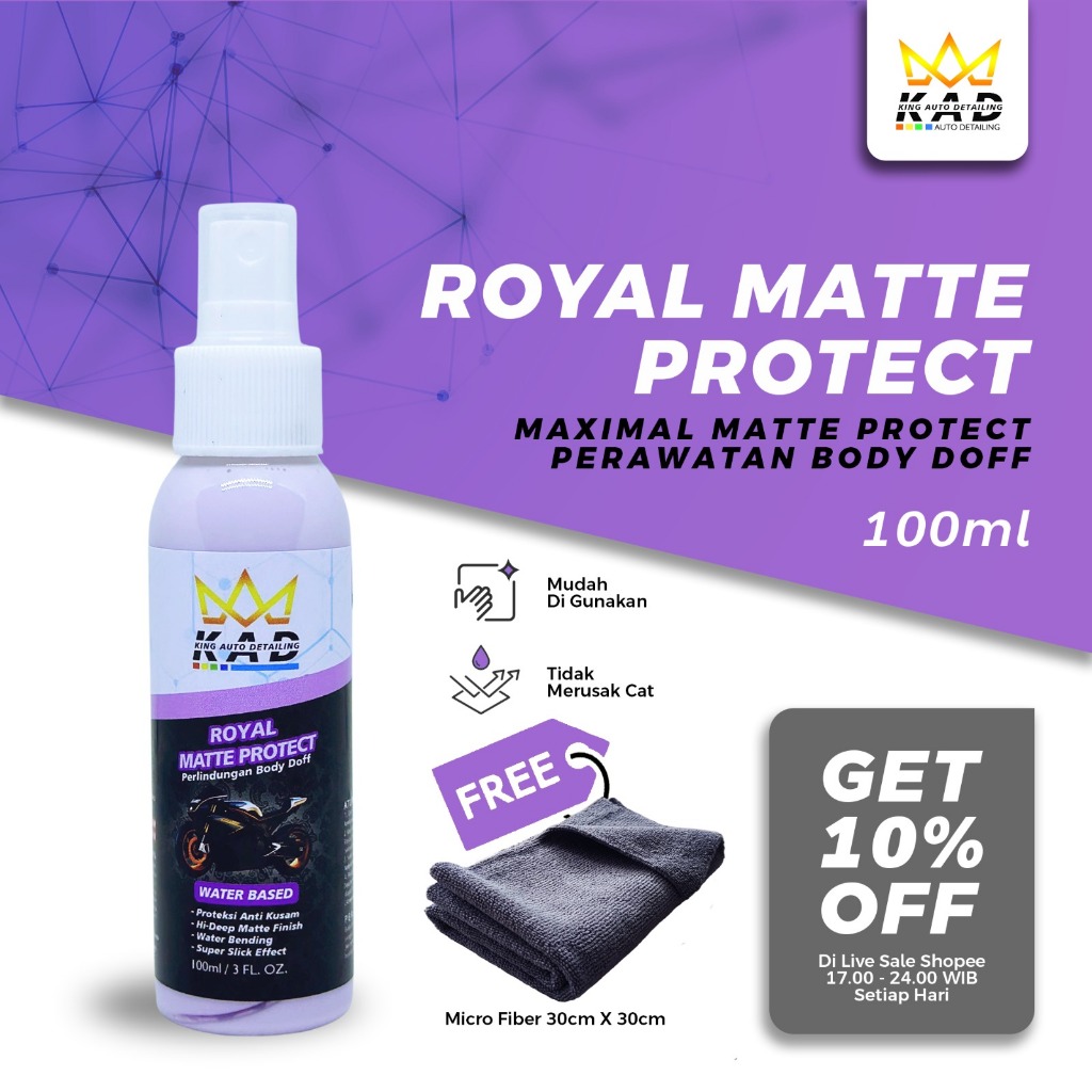 Jual ROYAL MATTE PROTECT - COATING BODY DOFF 100ML | King Auto ...