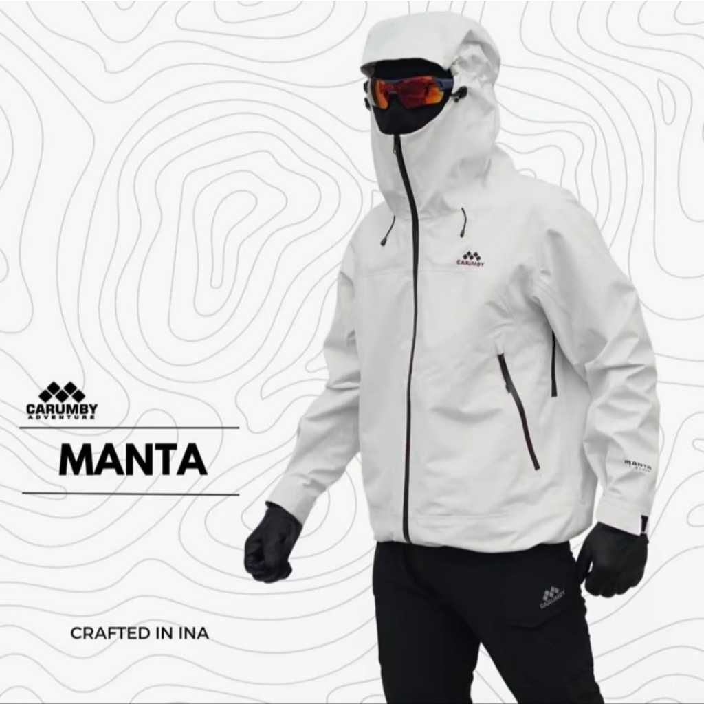 Jual Jaket Gunung Gorpcore Carumby Aoki & Manta Waterproof Limited ...